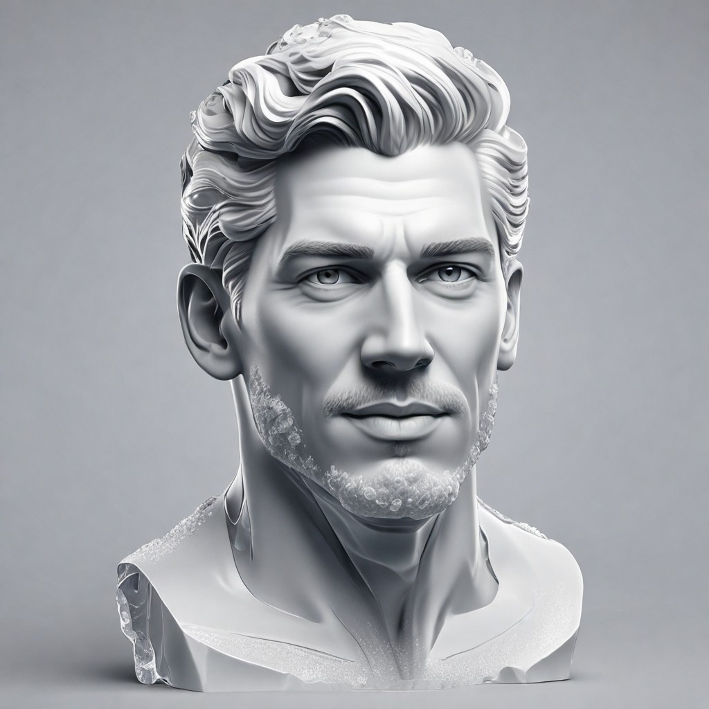 Convert Photo to 3D Ice Bust Style (Free Online & AI-Powered)
