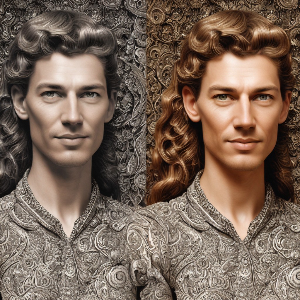 Convert Photo to Stereogram Portrait of the Most Beautiful Woman Style ...