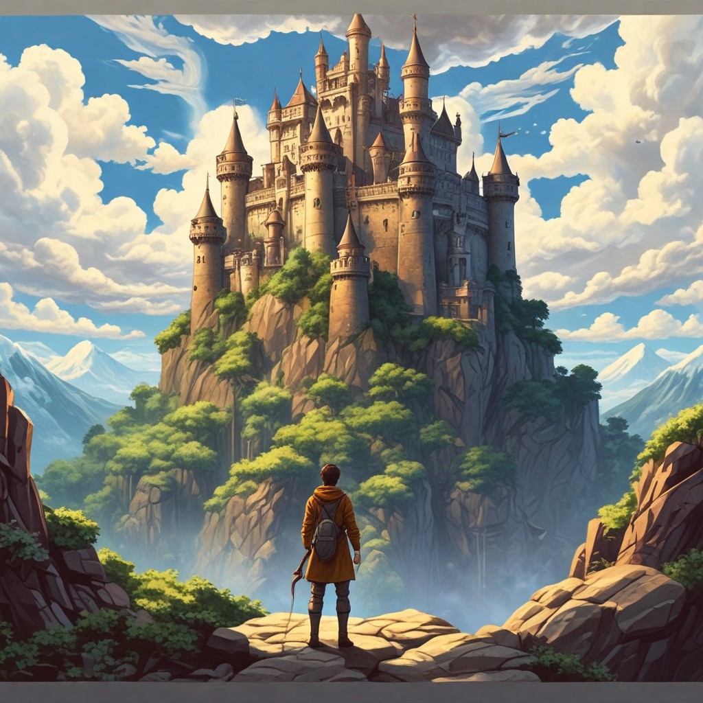 Convert Photo to Castle in the Sky Style (Free Online & AI-Powered)