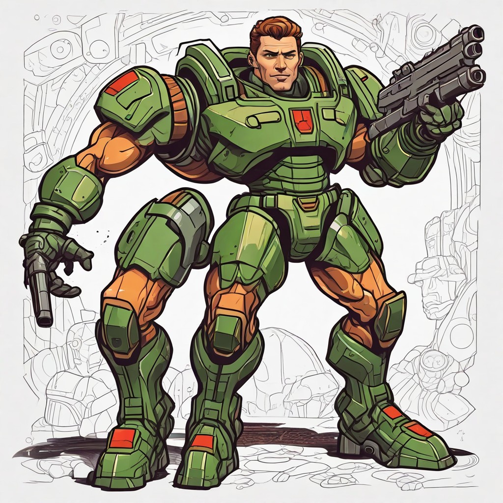 Convert Photo to Doomguy Style (Free Online & AI-Powered)