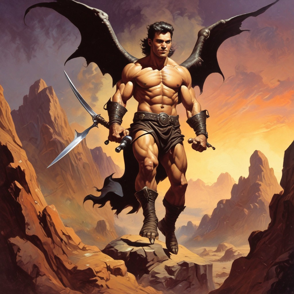 Convert Photo to Frank Frazetta Style (Free Online & AI-Powered)