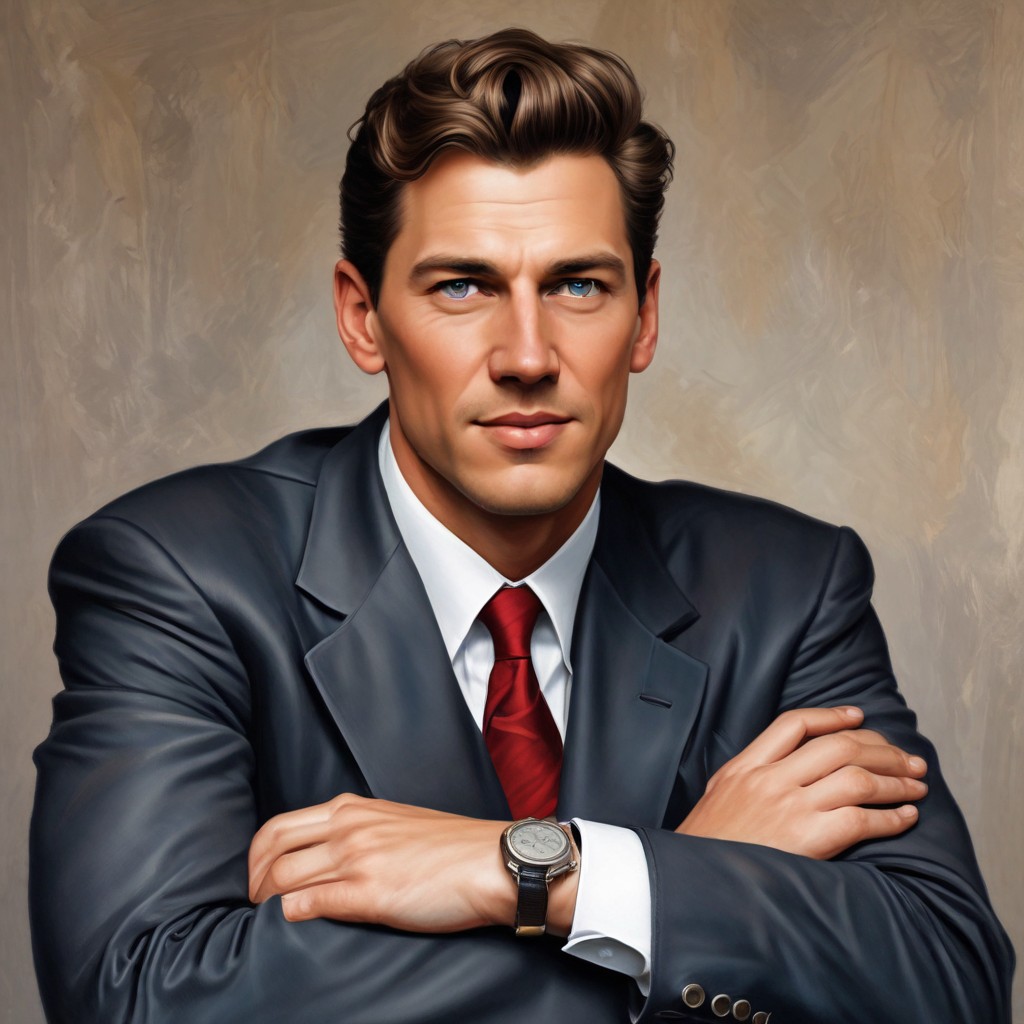 Convert Photo to George J. Mitchell Style (Free Online & AI-Powered)