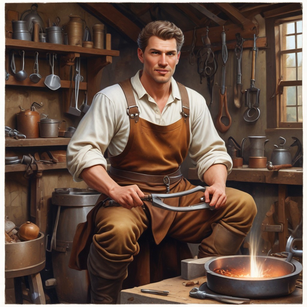 Convert Photo to Middle Ages Blacksmith Male Style (Free Online & AI ...