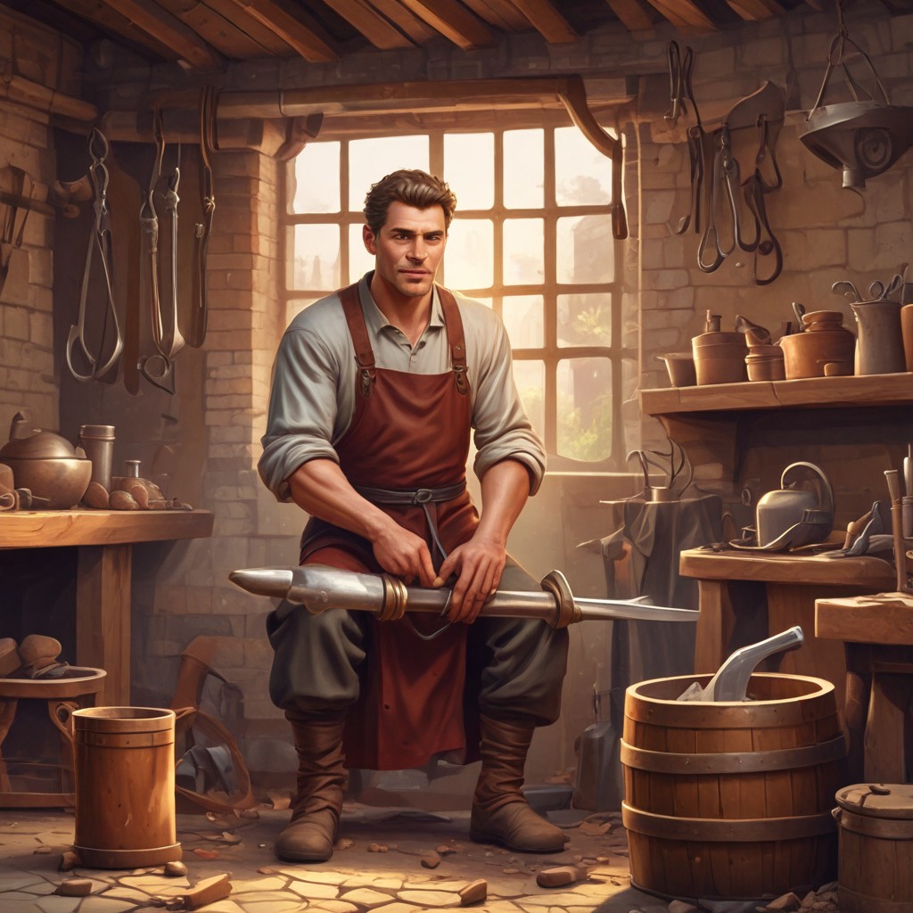 Convert Photo to Middle Ages Blacksmith Style (Free Online & AI-Powered)