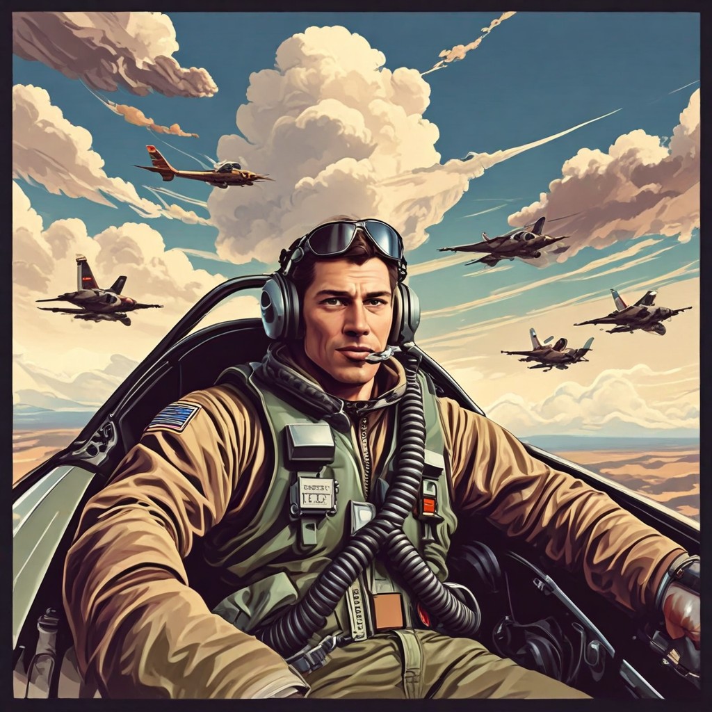 Convert Photo to Pilot in Cockpit of Fighting Jet Style (Free Online ...