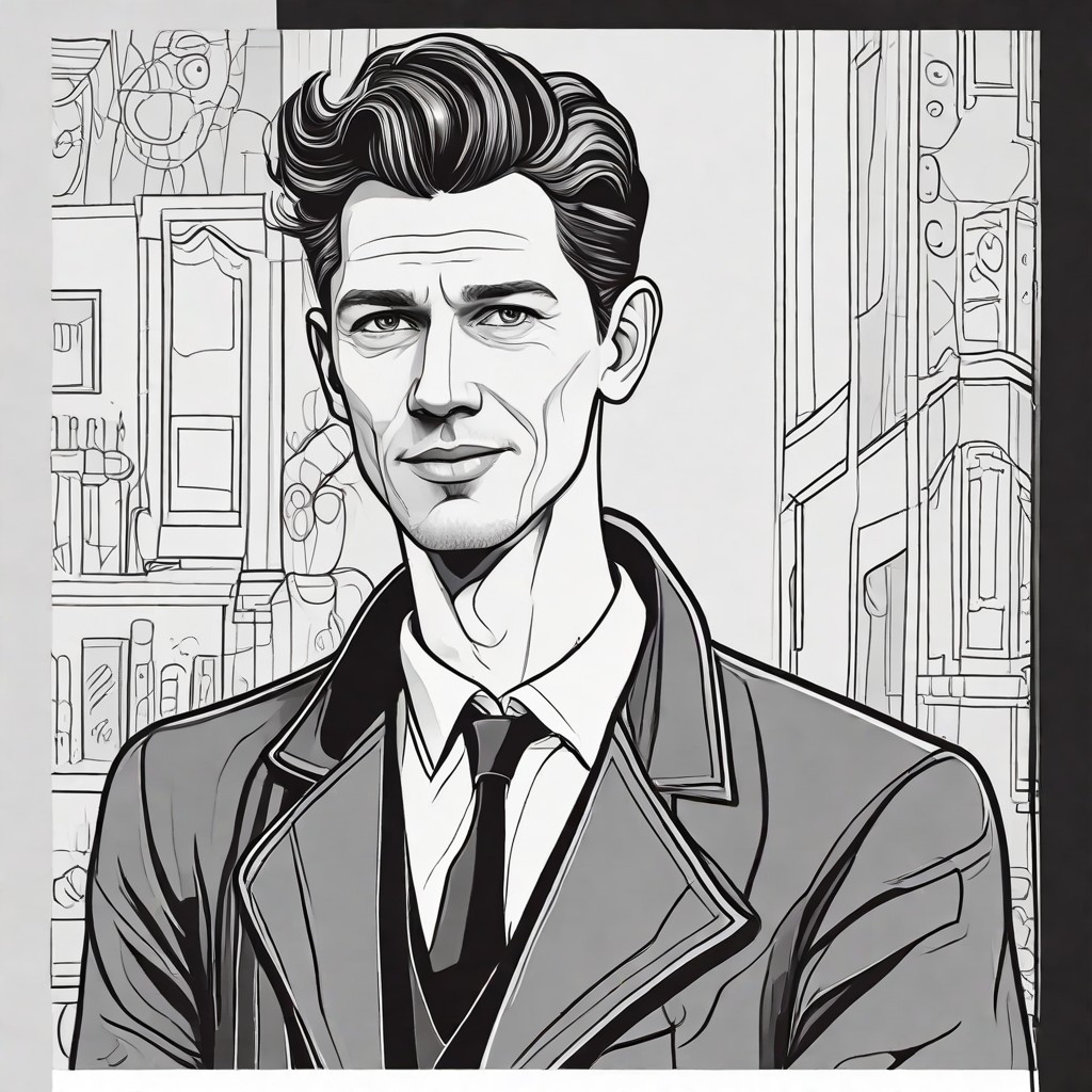 Convert Photo to Cartoon, Wearing Black Style (Free Online & AI-Powered)