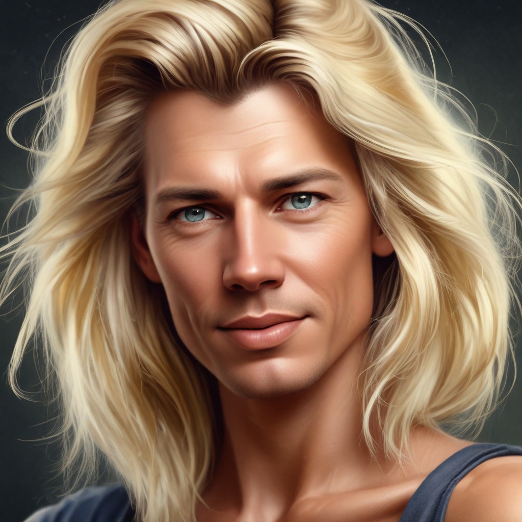 Convert Photo to Color Realistic Blonde Woman Style (Free Online & AI ...