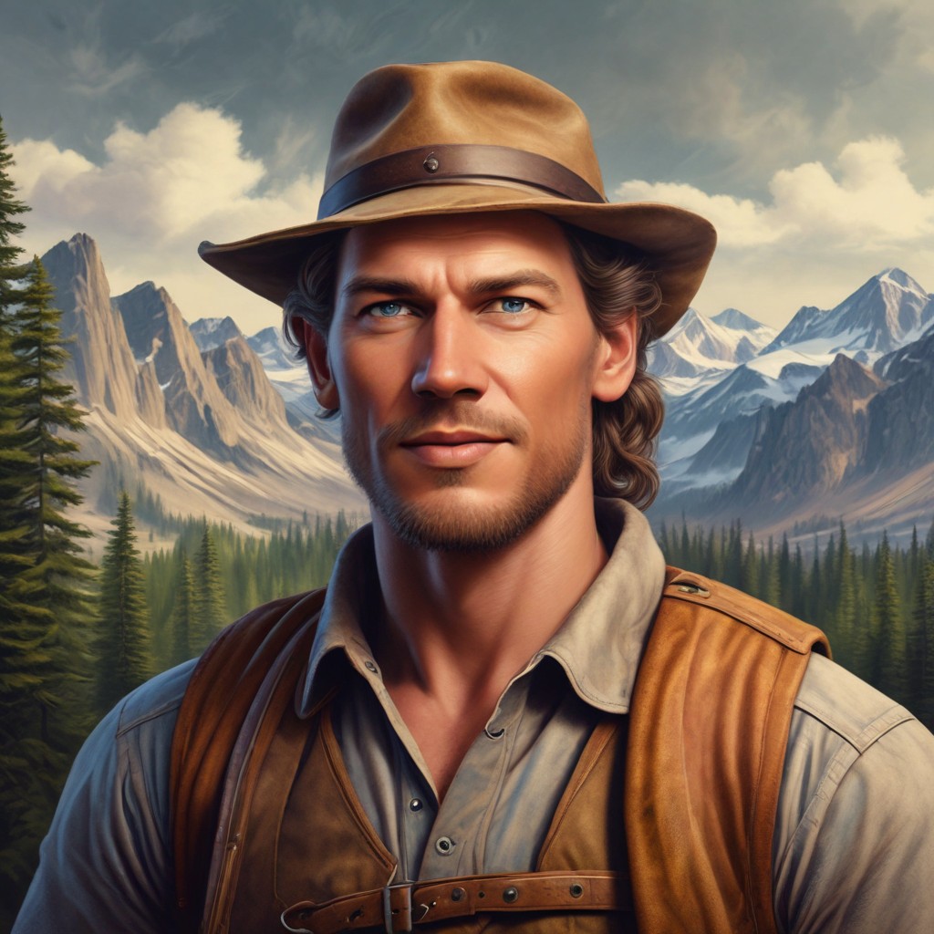 Convert Photo to Color Realistic Mountain Man Style (Free Online & AI ...