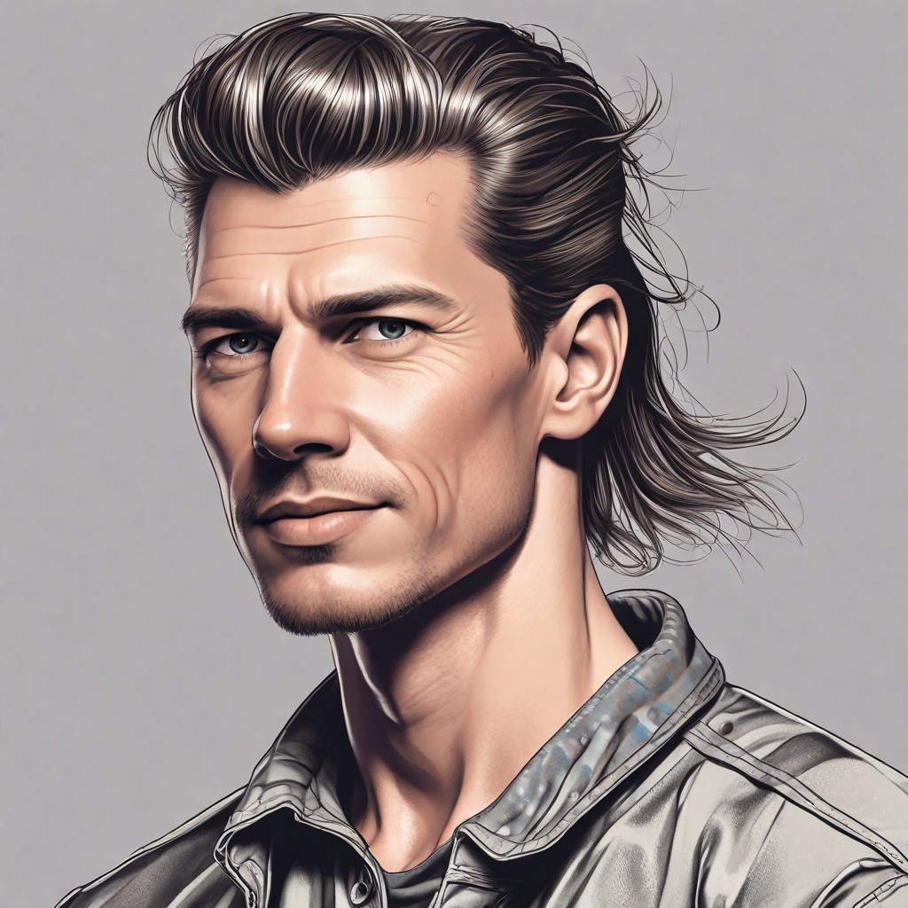 Convert Photo to Crew Cut with Modern Mullet Style (Free Online & AI ...