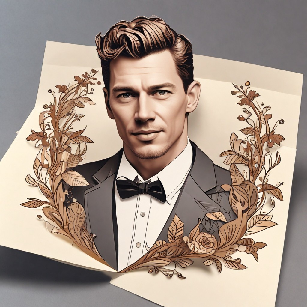 Convert Photo to Pop-up Card Portrait Style (Free Online & AI-Powered)