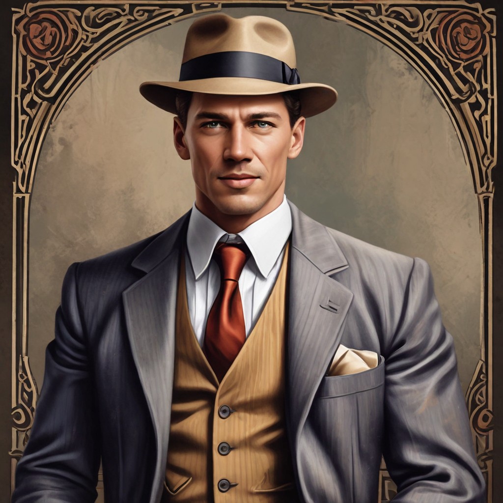 Convert Photo to Realism Color, 1920s Gangster Style (Free Online & AI ...