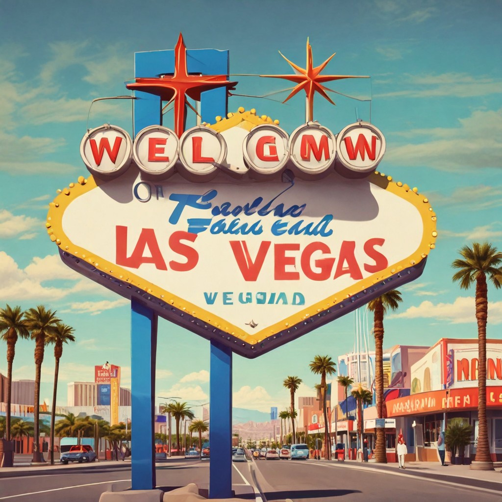 Convert Photo to Realism Color Las Vegas Sign Style (Free Online & AI ...