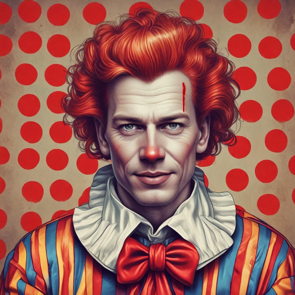 Convert Photo to Ronald McDonald Creepy Clown Style (Free Online & AI ...