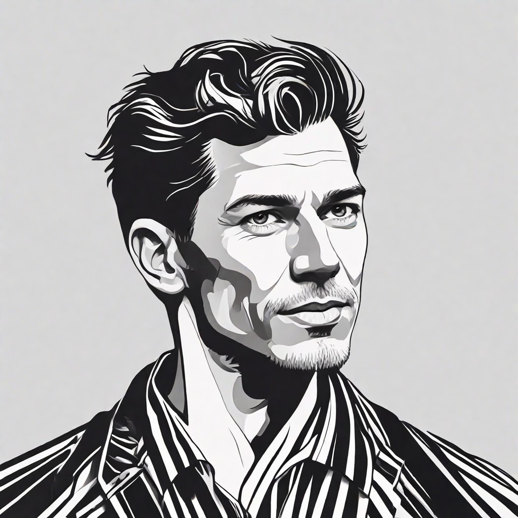 Convert Photo to Cut Out Silhouette Stencil Vector Portrait Style (Free ...