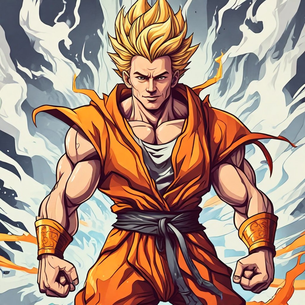 Convert Photo to Super Saiyan with Dragon Style (Free Online & AI-Powered)