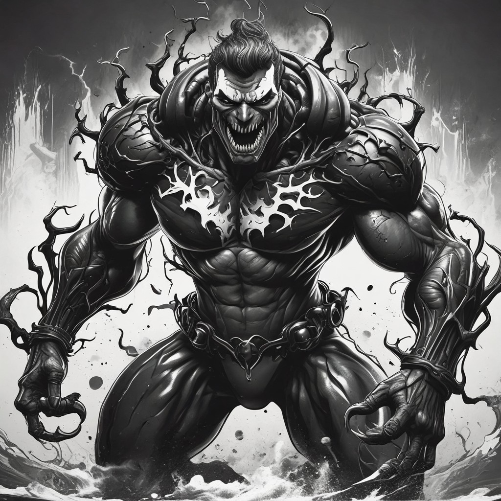 Convert Photo to Transform into a Black Venom Style (Free Online & AI ...