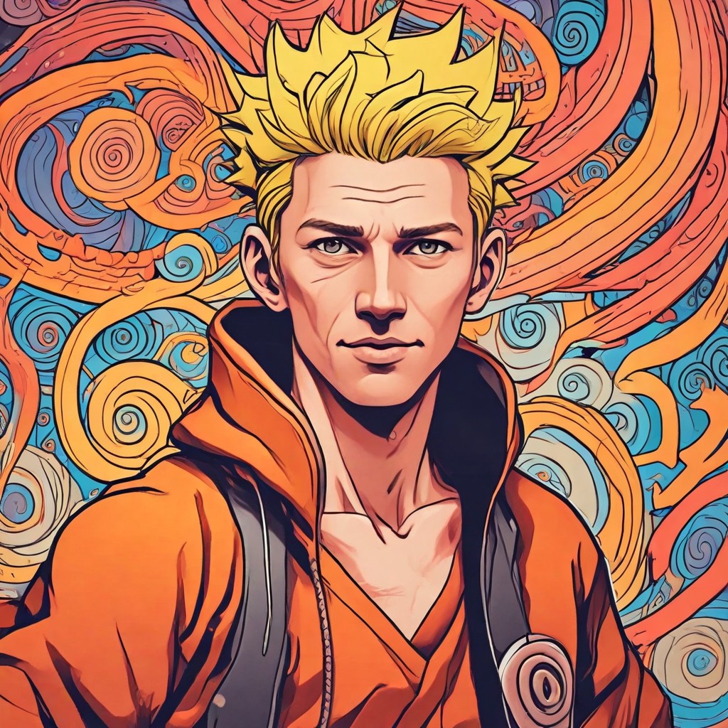 Convert Photo to Uzumaki Naruto Color Photo Cartoon Style (Free Online ...