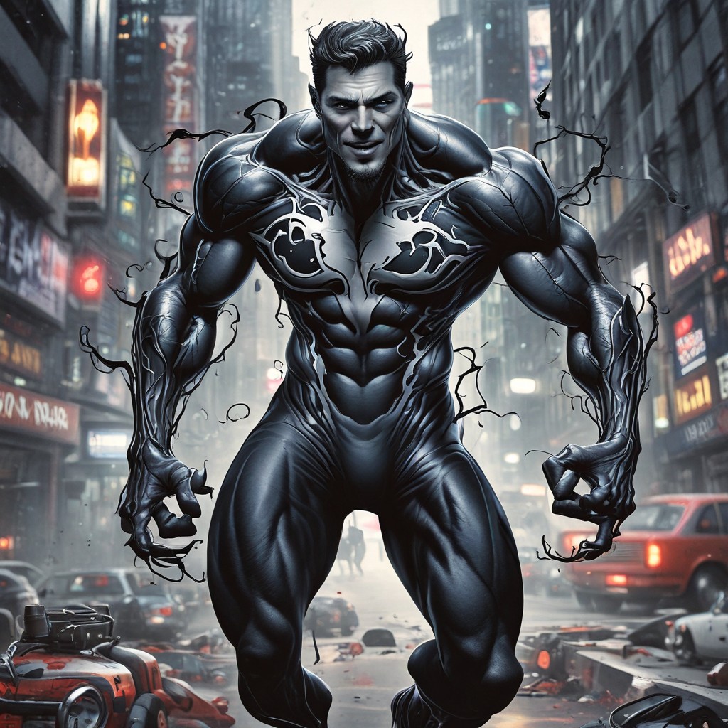 Convert Photo to Venom: Into the Body Style (Free Online & AI-Powered)