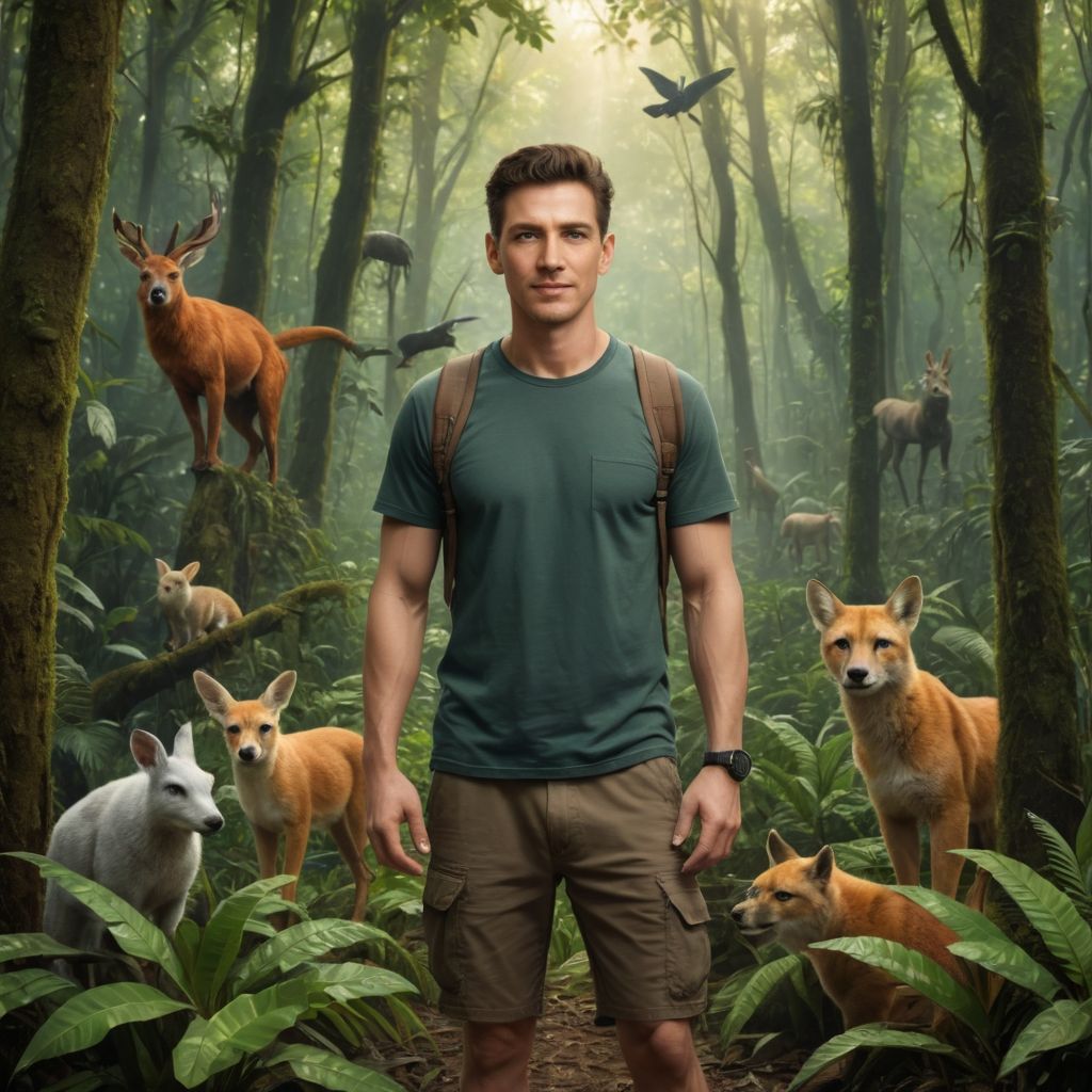 Convert Photo to Amazon Forest with Animals Style (Free Online & AI ...