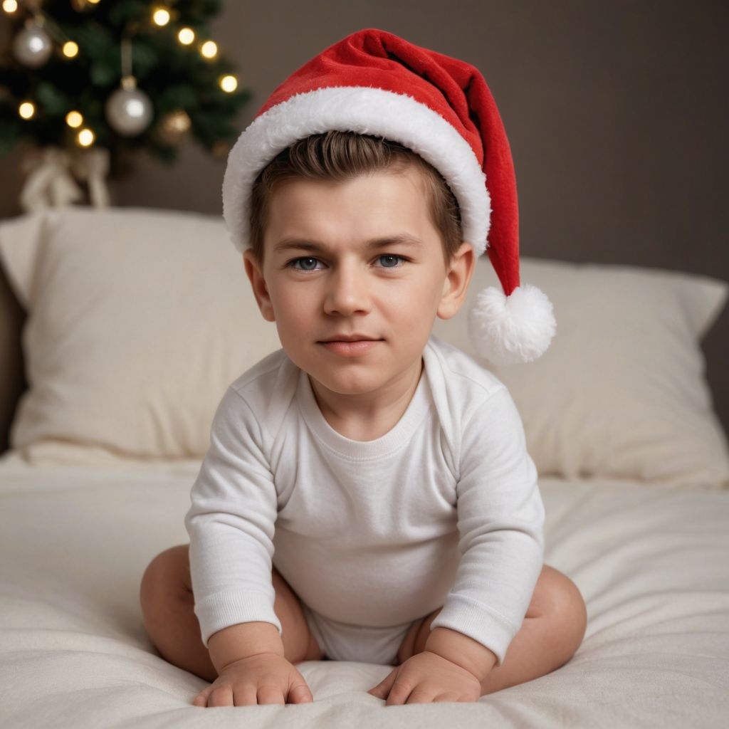 Convert Photo to Baby Christmas Hat Style (Free Online & AI-Powered)