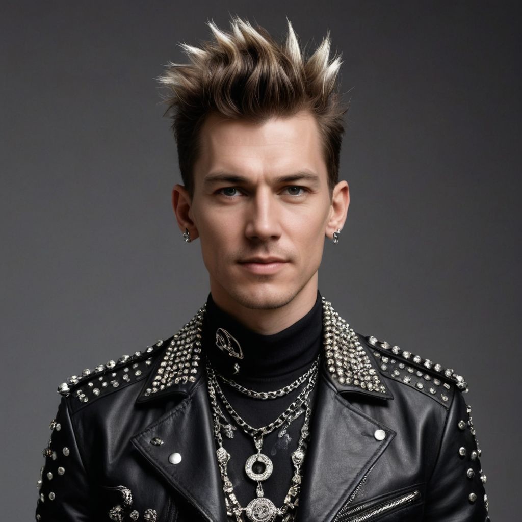 Convert Photo to Bling Bling Punk Style (Free Online & AI-Powered)