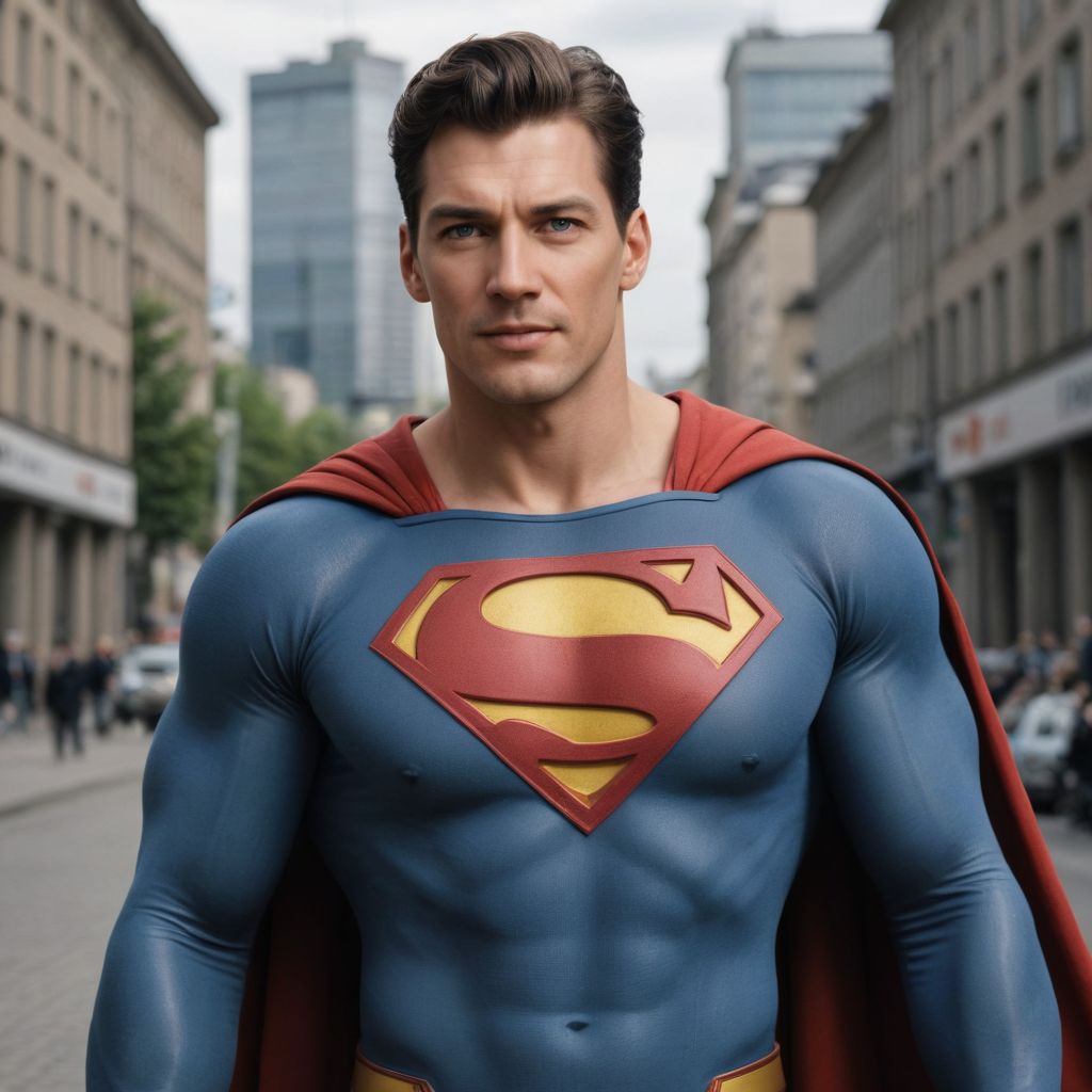 Convert Photo to Comic Superman in Berlin Style (Free Online & AI-Powered)