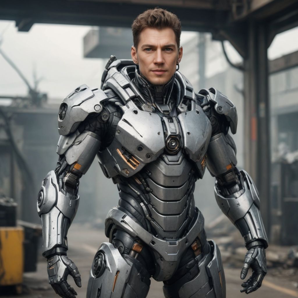 Convert Photo to Cyborg Mech Suit Style (Free Online & AI-Powered)