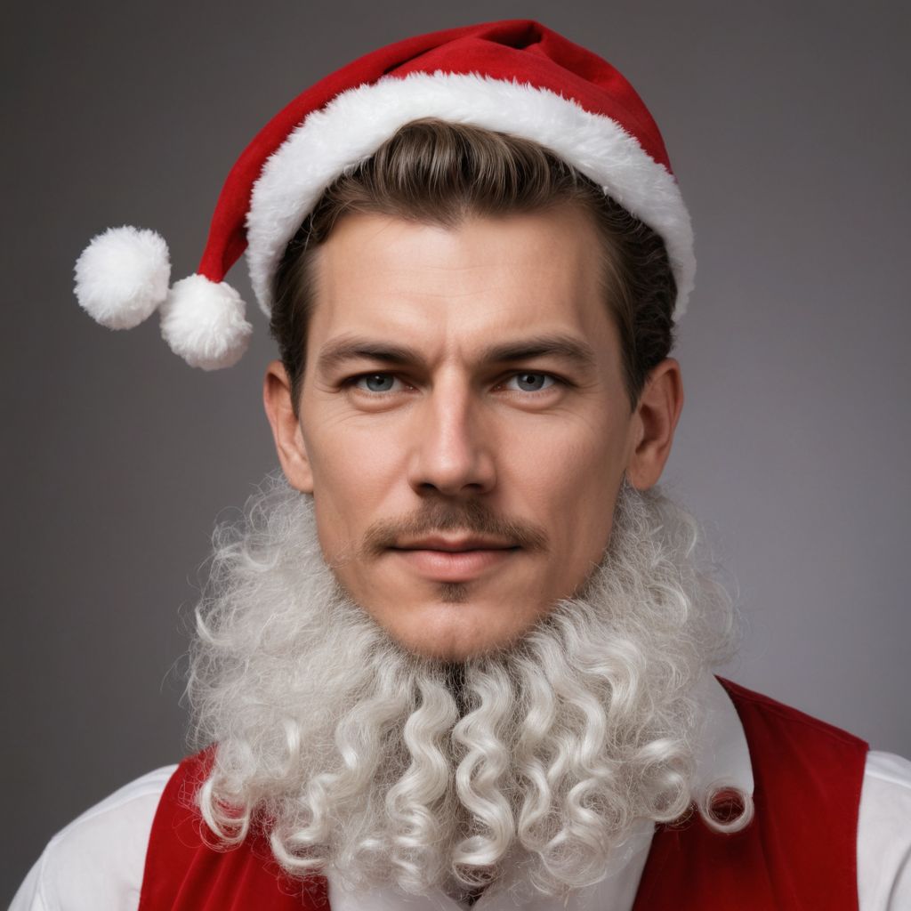 Convert Photo to Santa Beard and Mustache Style (Free Online & AI-Powered)