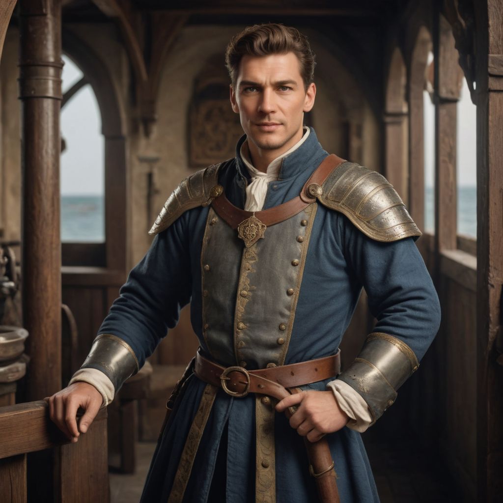 Convert Photo to Ship Captain Medieval Style (Free Online & AI-Powered)