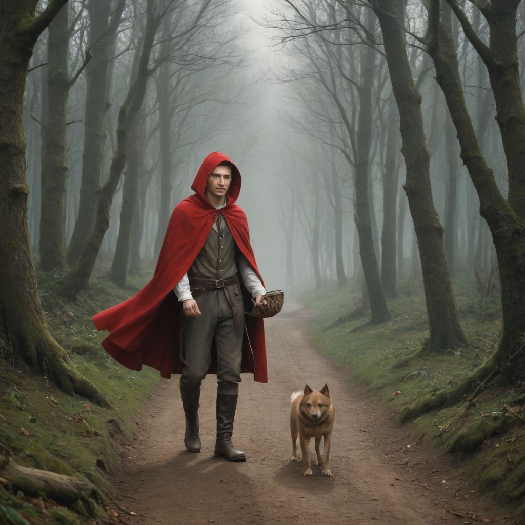 Convert Photo to Stephen Cartwright, Little Red Riding Hood Style (Free ...