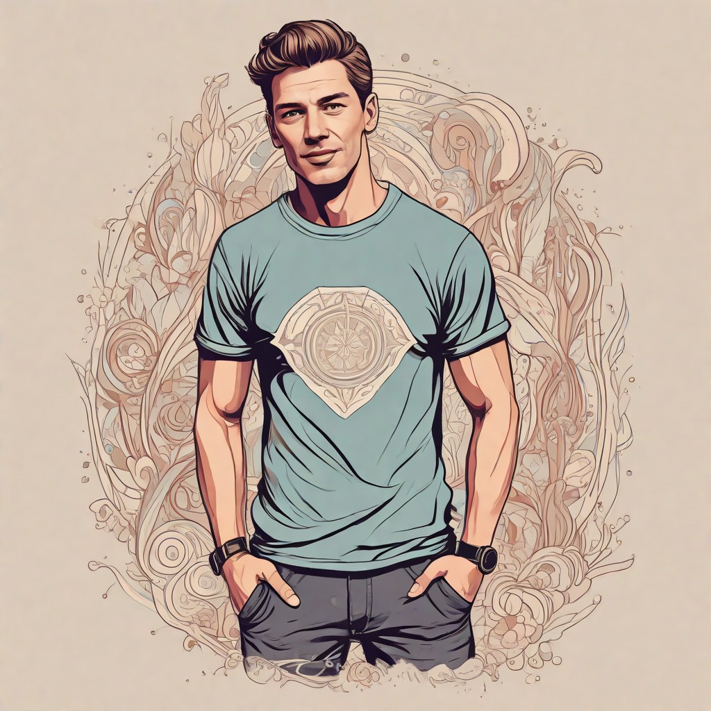 Convert Photo to Vintage T-Shirt, Subtle Colors Style (Free Online & AI ...