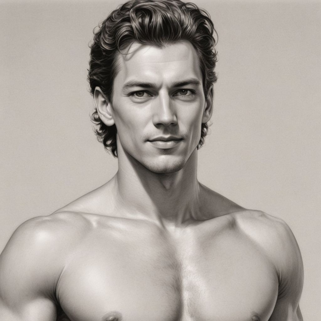 Convert Photo to Convert to Milo Manara Pure Trace Sketch Draw Style ...