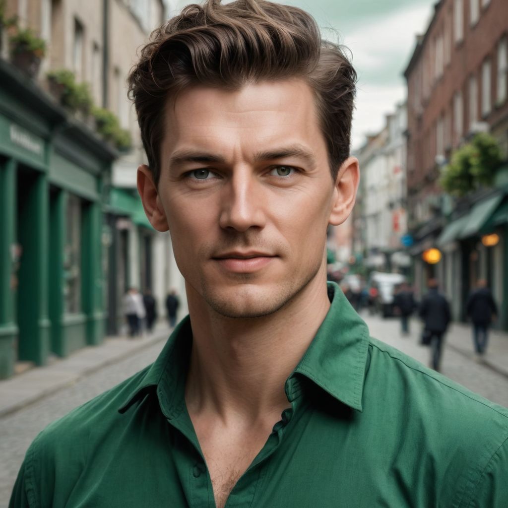 Convert Photo to Emerald Enforce from Dublin, Ireland in Green Style ...