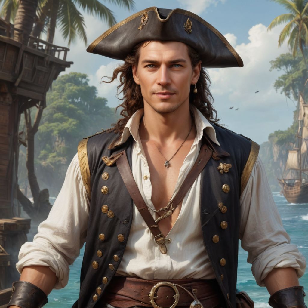 Convert Photo to Gorgeous Pirate Queen Style (Free Online & AI-Powered)