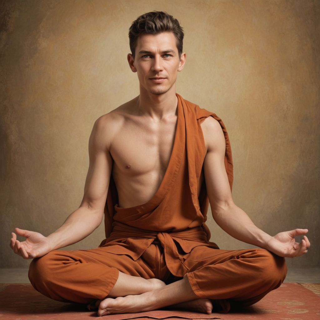 Convert Photo to Monk in Lotus Position Style (Free Online & AI-Powered)