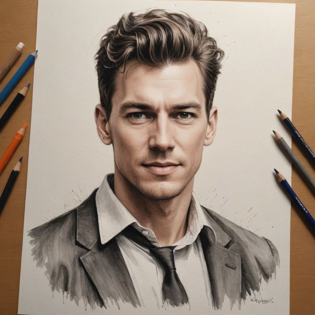 Convert Photo to Dessin Crayon Style (Free Online & AI-Powered)