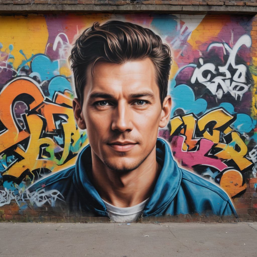 Convert Photo to Graffiti Wall Mural Style (Free Online & AI-Powered)