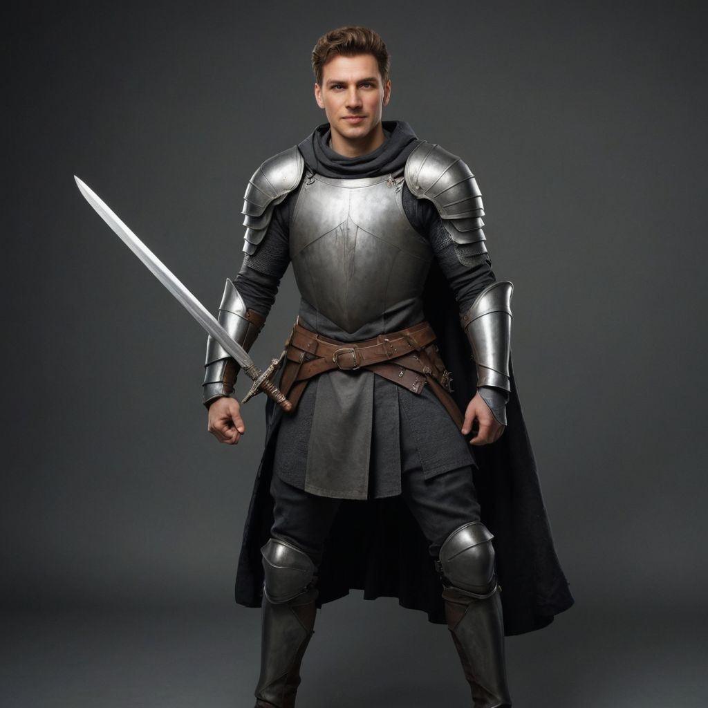 Convert Photo to Knight with Sword and Shield Style (Free Online & AI ...