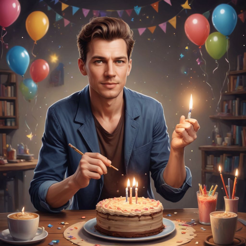 Convert Photo to Magic Cartoon Happy Birthday Style (Free Online & AI ...