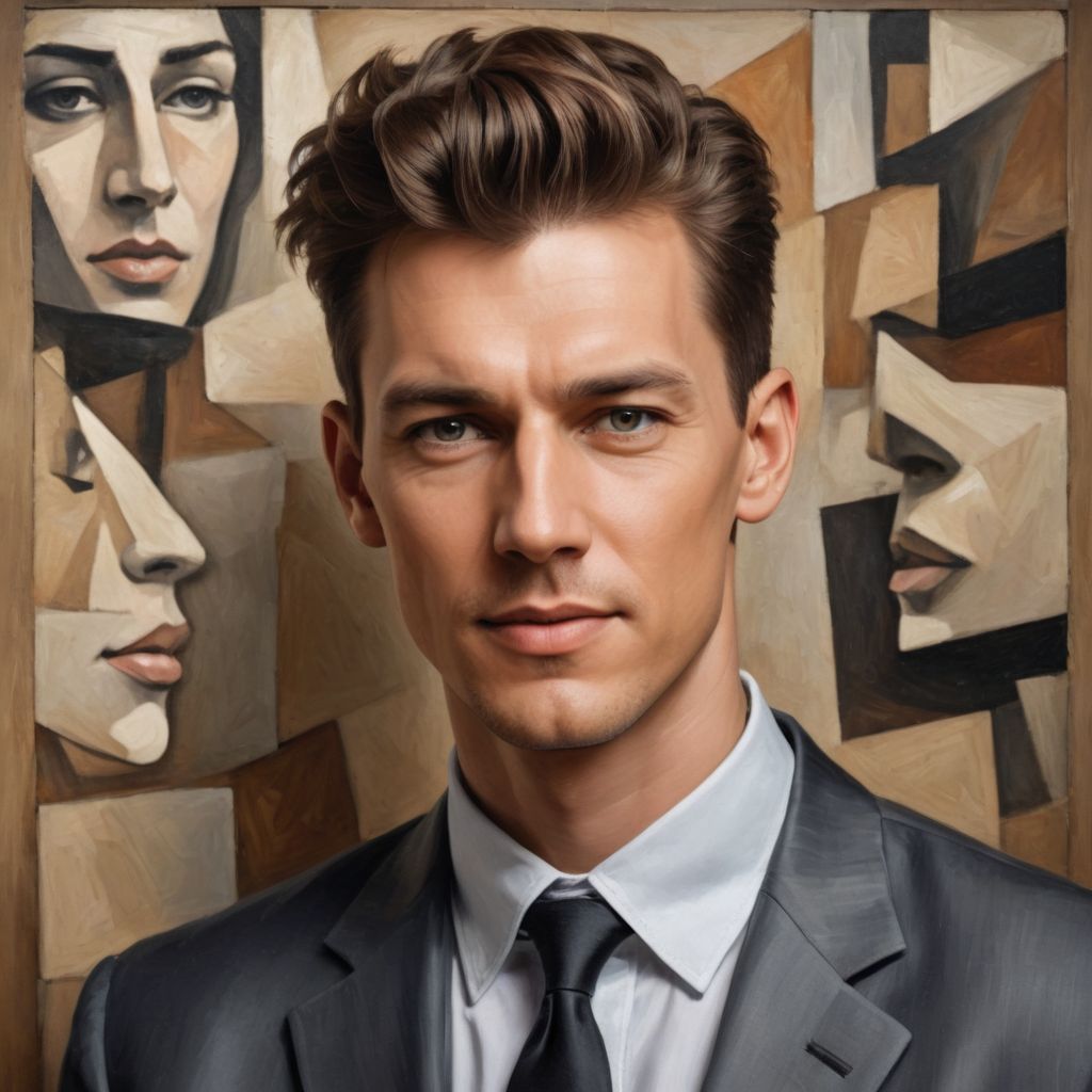 Convert Photo to Make the Photo Cubism Portrait Style (Free Online & AI ...