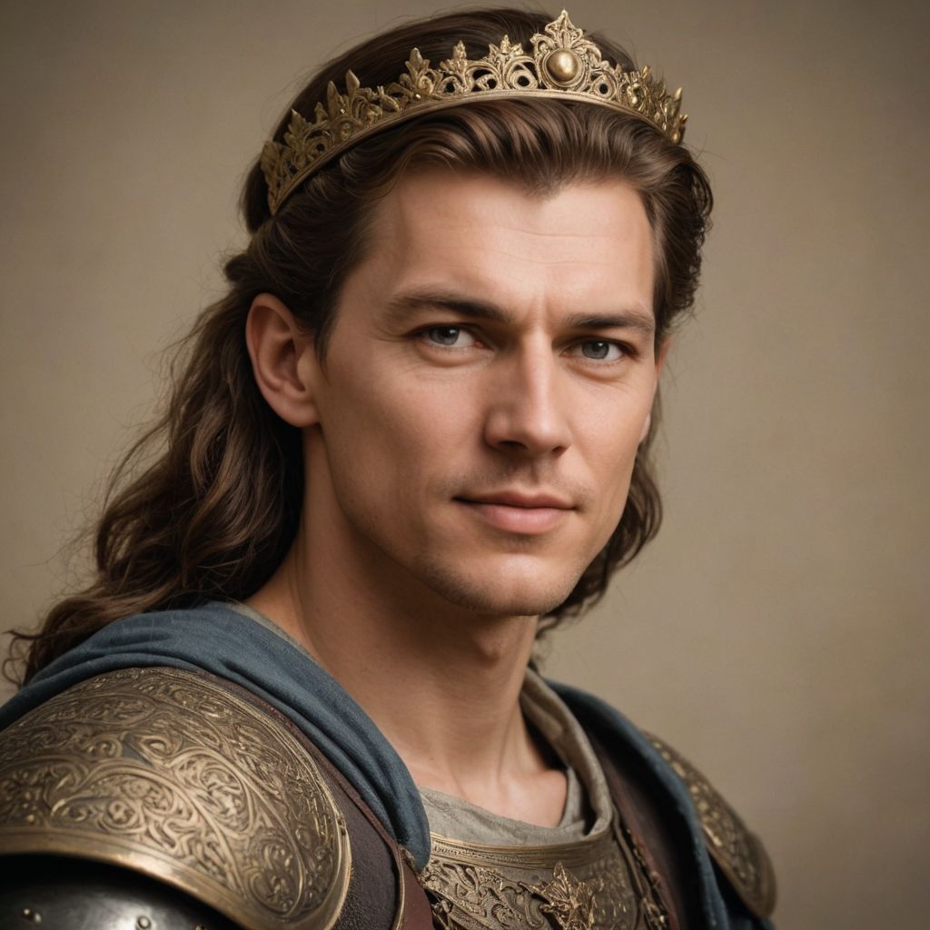 Convert Photo to Medieval Queen Side of Face Looking at Left Style ...