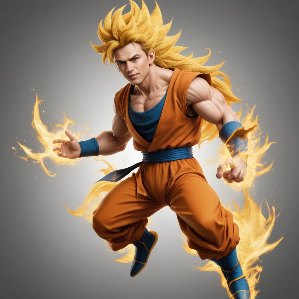 Convert Photo to Super Saiyan 3 Goku Style (Free Online & AI-Powered)