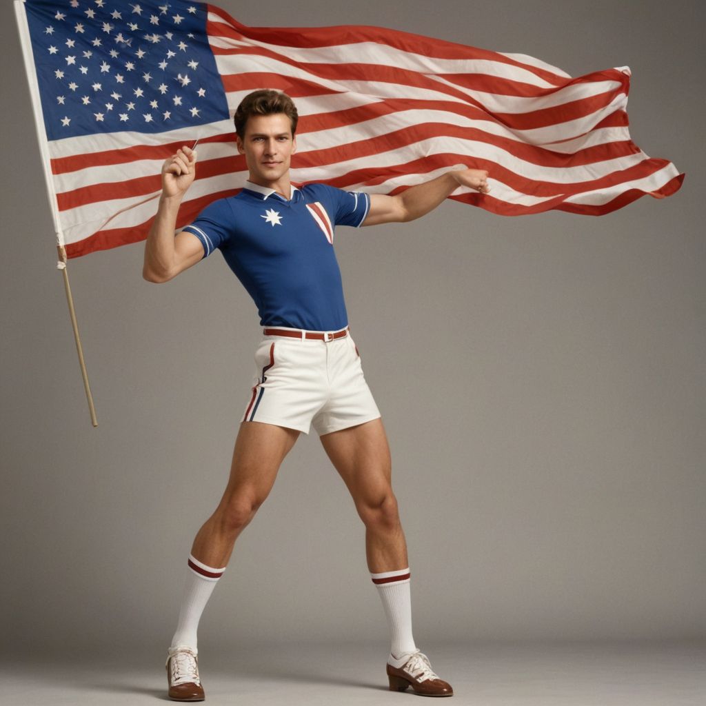 Convert Photo to 1980s Flag Twirler Style (Free Online & AI-Powered)