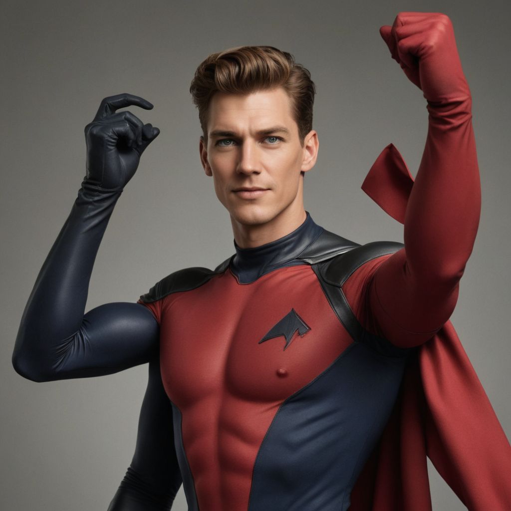 Convert Photo to As Superhero Elongated Man Style (Free Online & AI ...