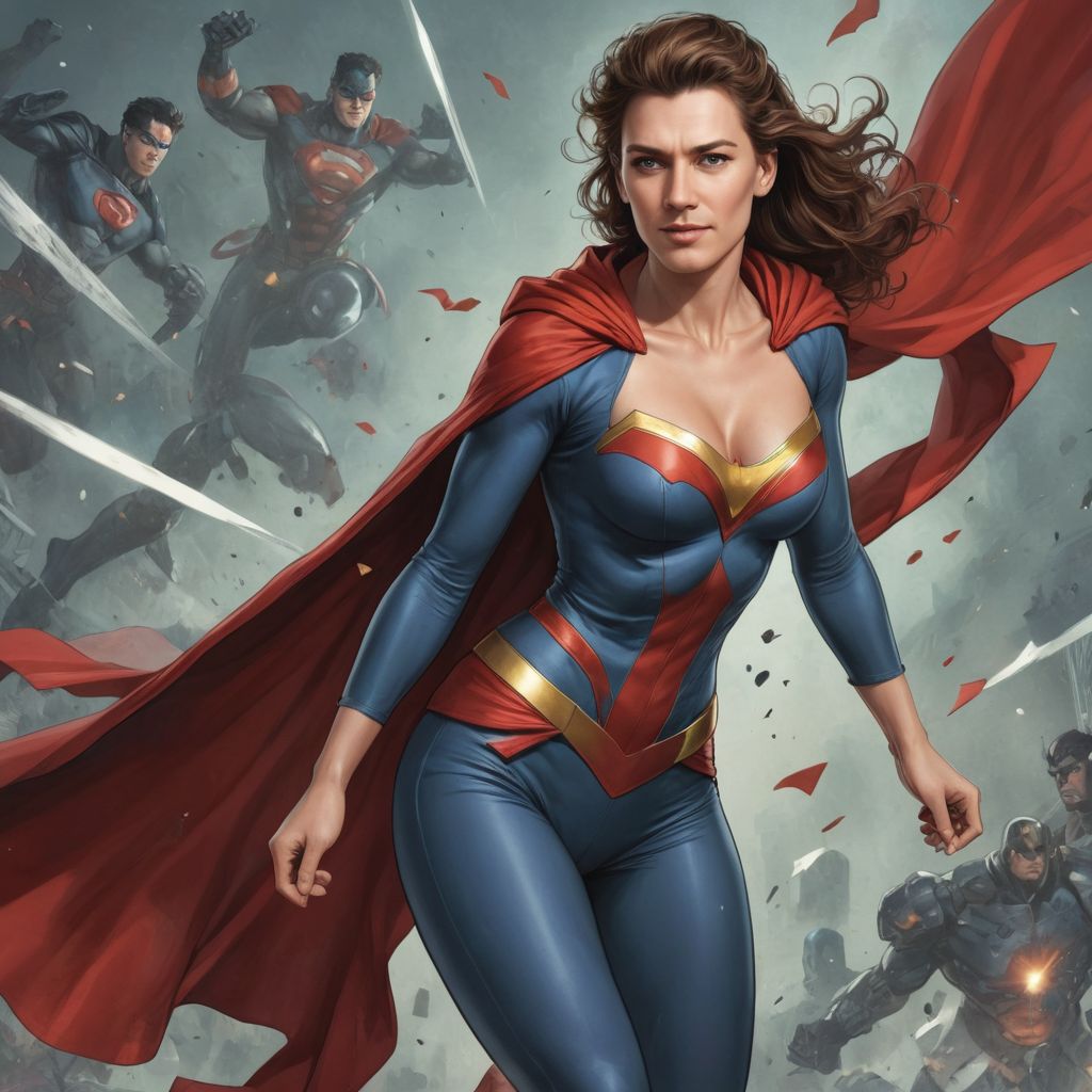 Convert Photo to Comic Super Hero, Woman Style (Free Online & AI-Powered)