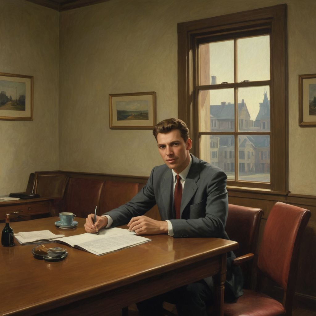 Convert Photo to Convert This Photo Into An Edward Hopper Painting ...