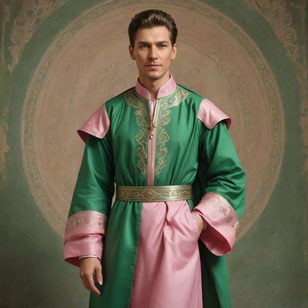 Convert Photo to Green and Pink Dress Prophet Style (Free Online & AI ...