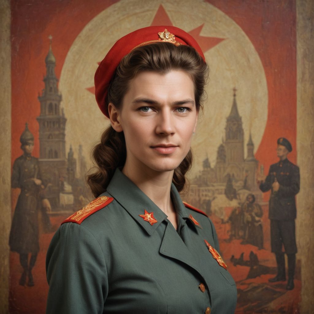 Convert Photo to Image of a Soviet Girl in the USSR Style (Free Online & AI-Powered)