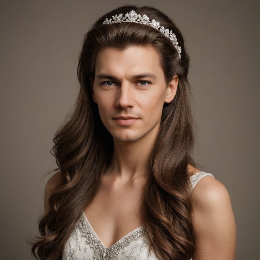 Convert Photo to Ladylike Long Hair Diamante Style (Free Online & AI ...