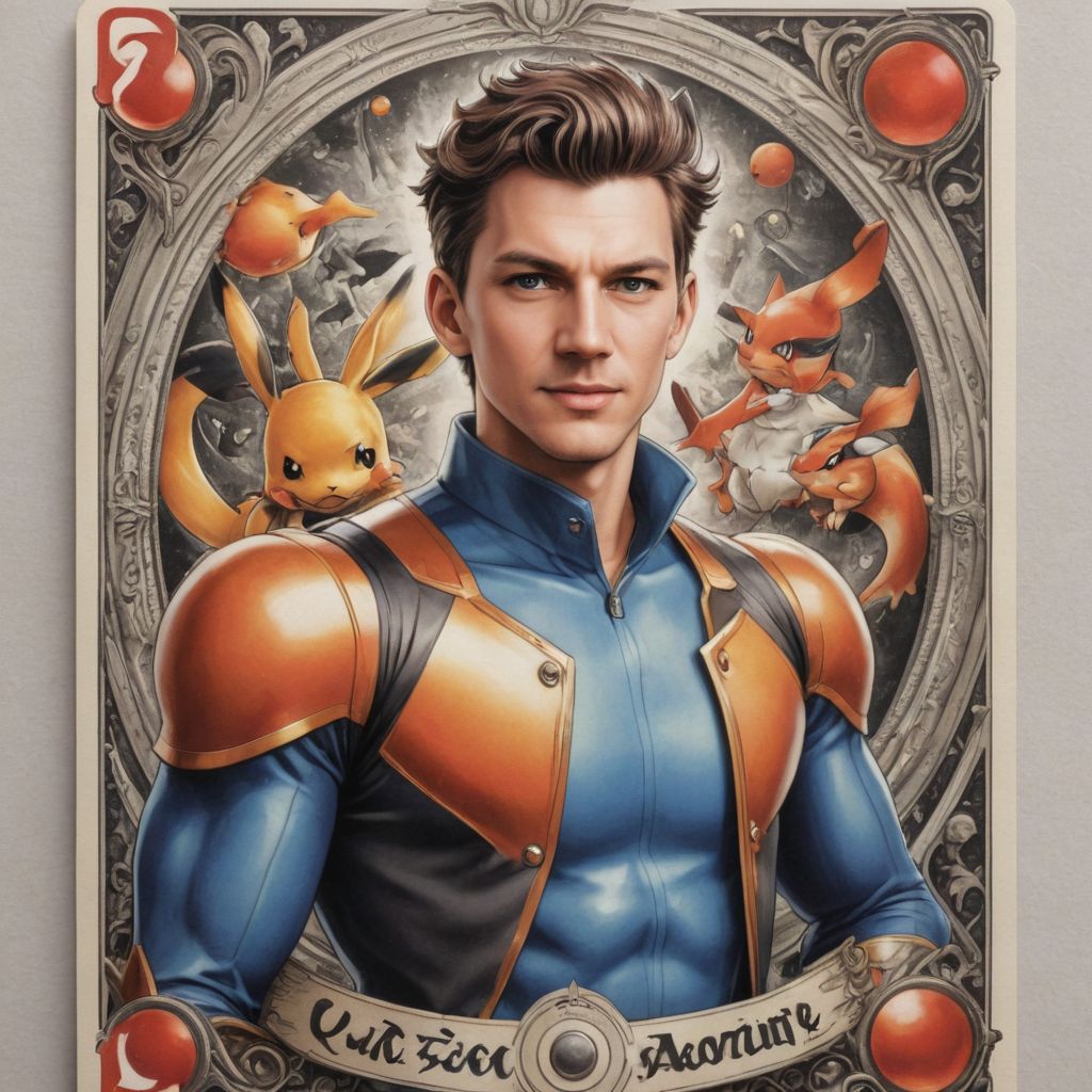 Convert Photo to Manga Pokémon Playing Card Style (Free Online & AI ...